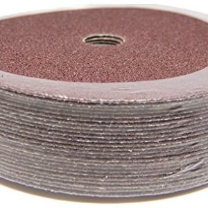 Benchmark Abrasives 7" Aluminum Oxide Resin Fiber Grinding and Sanding Discs for Wood and Fiberglass 7/8" Arbor, Use with Angle Grinder (25 Pack) - 24 Grit