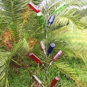 Southern Classic Garden 13 Wine bottle tree ~ 6 Feet ~ FREE SHIP- Our most popular Southern Wine Bottle Tree.