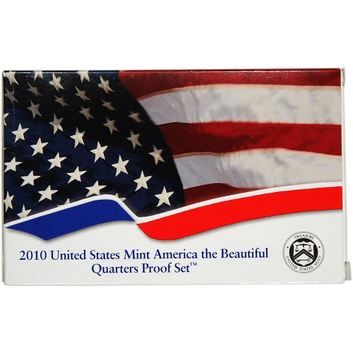 2010 S US Mint Quarters Proof Set OGP