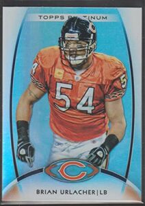 brian urlacher (football card) 2012 topps platinum - [base] #31