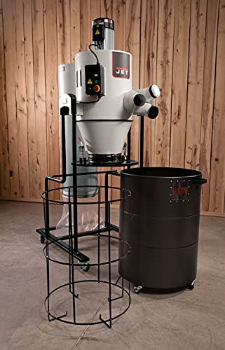 JET JCDC-3 Cyclone Dust Collector, 2-Micron Filter, 1240 CFM, 3HP, 1Ph 230 (717530K)