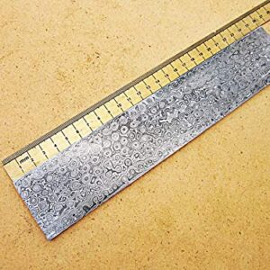 Poshland DBD- 48 Custom Handmade Damascus Steel Billet Knife/Blank Blade Making Bar