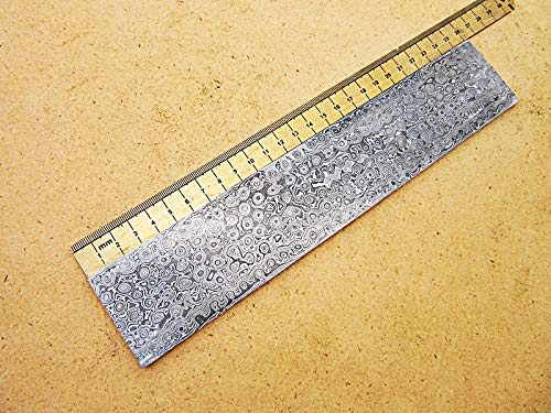 Poshland DBD- 48 Custom Handmade Damascus Steel Billet Knife/Blank Blade Making Bar