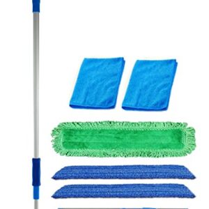 Real Clean 24 inch Commercial Microfiber Mop Kit