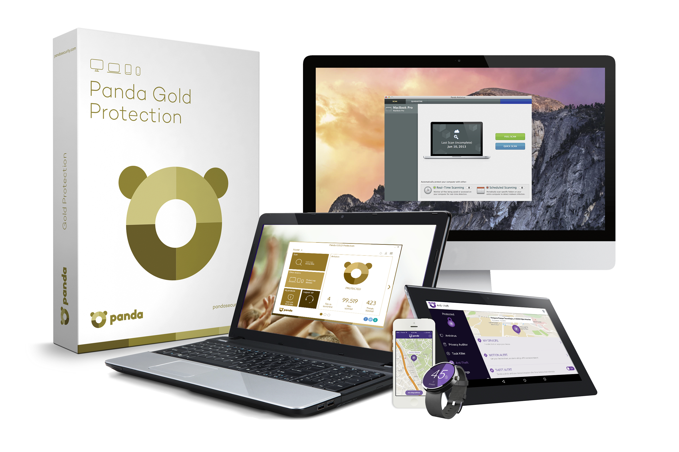 Panda Gold Protection [3 Devices, 2 Years]