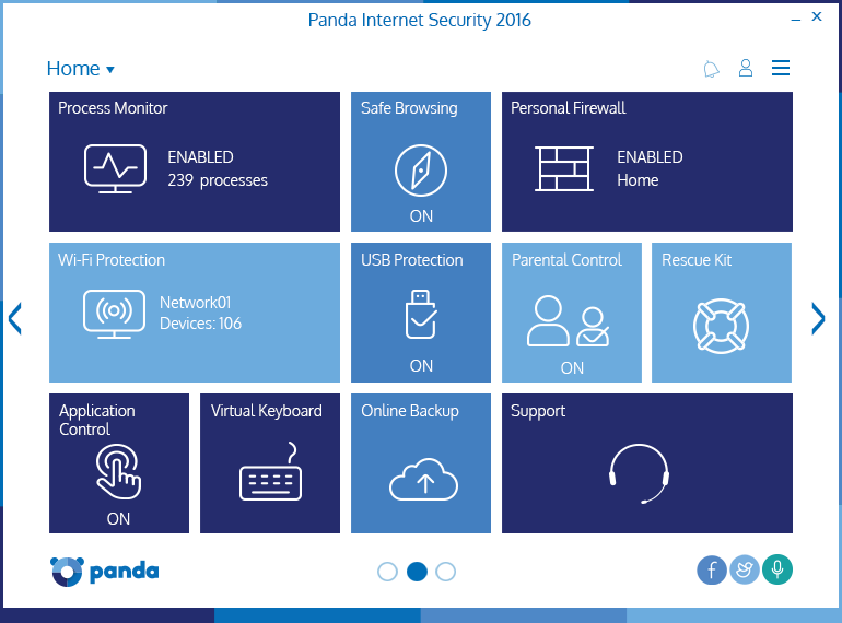 Panda Internet Security 2016 [1 Device, 3 Years]