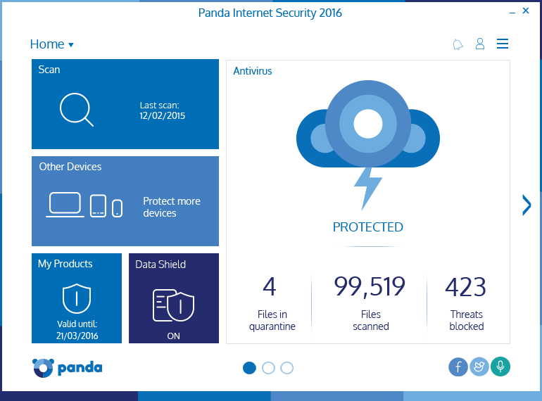 Panda Internet Security 2016 [1 Device, 2 Years]