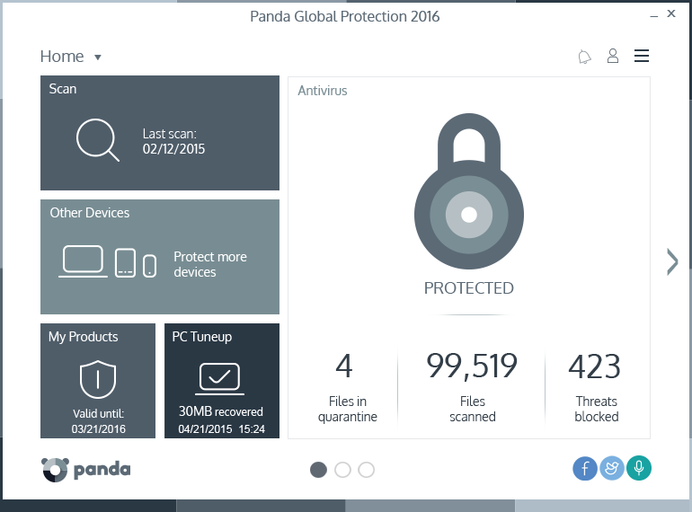 Panda Global Protection 2016 [10 Devices, 2 Years]