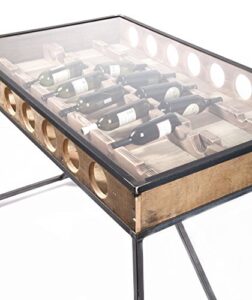 winerack island breakfast bar