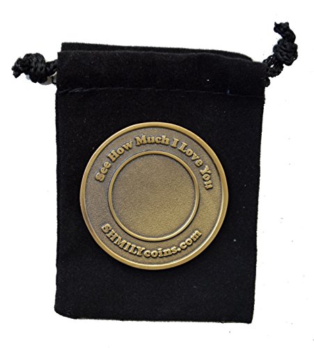 Brass SHMILY Coin with Black Velvet Bag by SHMILY Coin?