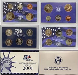 2001 s us mint proof set