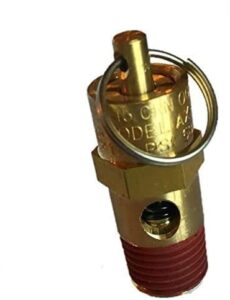 new 1/4" npt 165 psi air compressor safety relief pressure valve, tank pop off