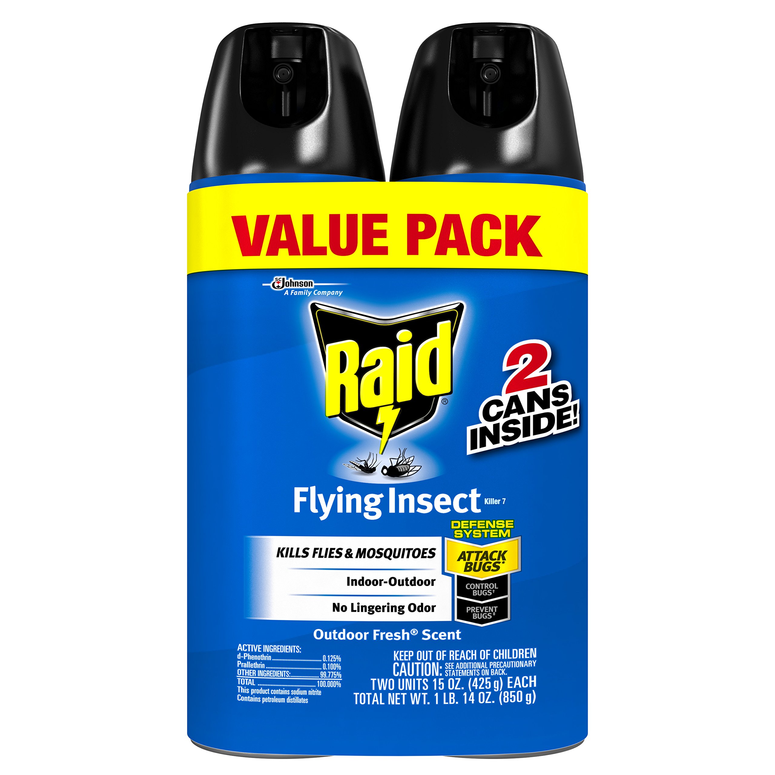 Raid Flying Insect Killer Value Pack, 30 Ounce