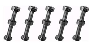 (5) shear pins & nuts for 722130, 1501216ma, 9524ma, 301172, 301172ma