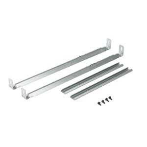 broan-nutone mhb4 hanger bar set for invent series bath exhaust fans, silver, steel, 4 pieces