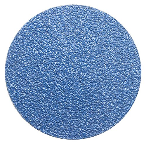 Benchmark Abrasives 3" Quick Change Zirconia Sanding Discs with a Male R-Type Backing Surface Finish Grind Polish Burr Rust Paint Removal Use with Die Grinder (25 Pack) - 40 Grit