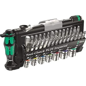 wera 05056491001 tool-check plus imperial, 39 pieces