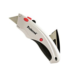 Proferred T54001 Retractable Utility Knife, 6"