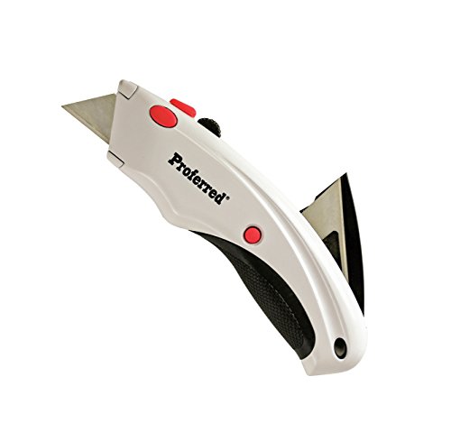 Proferred T54001 Retractable Utility Knife, 6"