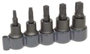 lisle 82400 5 piece mortorq bit set