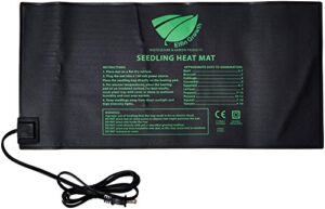 elfin growth durable waterproof seedling heat mat warm hydroponic heating pad 10" x 20.75" mat only