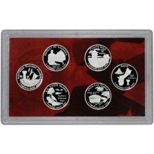 2009 S US Mint Quarters Silver Proof Set OGP