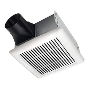 broan-nutone ae110 invent flex energy star qualified single-speed ventilation fan, 110 cfm 1.0 sones, white