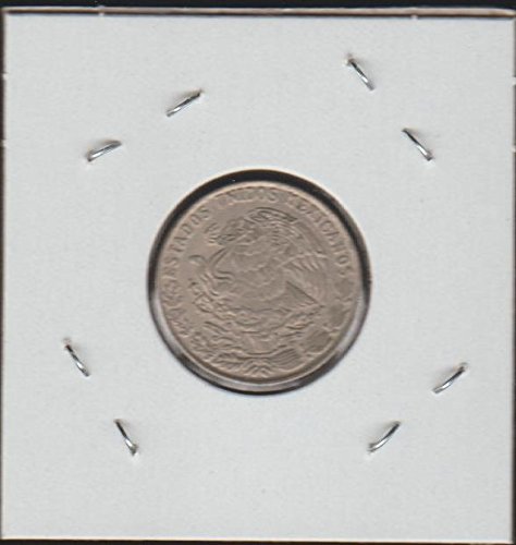 1979 Mexico National Arms, Eagle Left Twenty Cent Piece Choice About Uncirculated