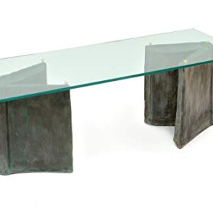 Salvadori Arte, Bronze low table sculpture. Lost wax casting.