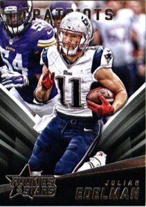 2015 panini rookies and stars #9 julian edelman football card