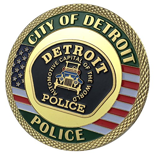 Detroit Police Department / DPD G-P Challenge coin 1146#