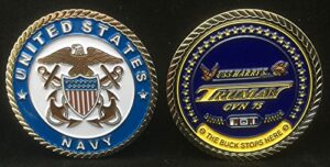 uss harry s. truman cvn 75 (officer) challenge coin