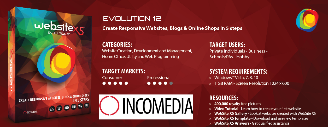 WebSite X5 Evolution 12 [Download]