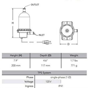 HOTSTART ENGINE HEATER TPS181GT8-000 - Coolant preheater - Original