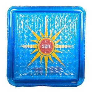 solar sun rings sssa-sb-02 uv resistant above ground inground swimming pool hot tub spa heating accessory square heater solar cover, sunburst