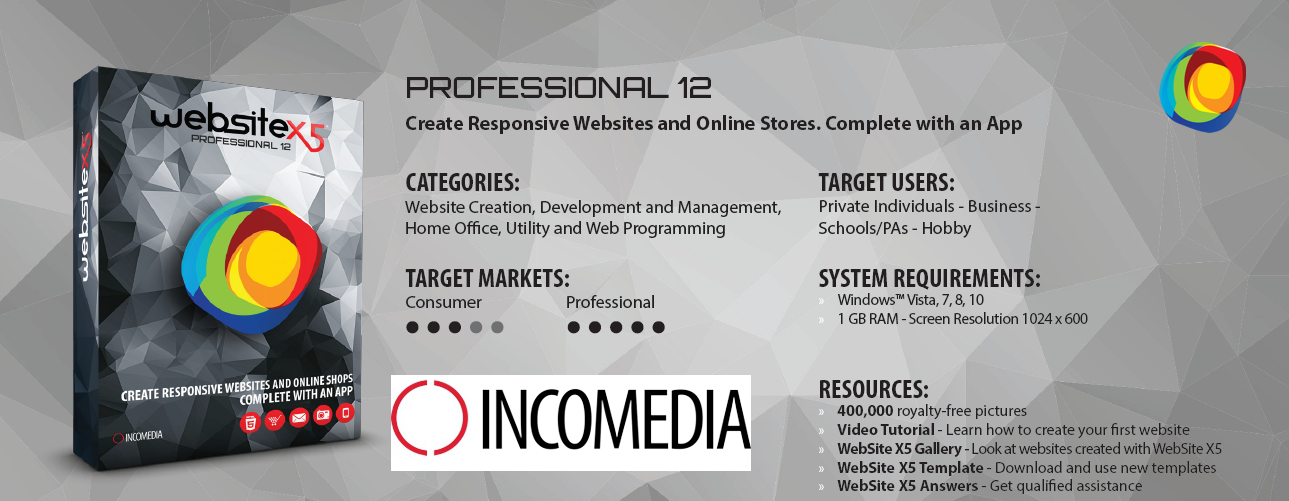 WebSite X5 Professional 12 [Download]