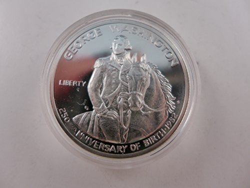 1982 250th Anniversary George Washington Half Dollar Proof Silver Half Dollar Half Dollar Mint State US Mint