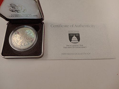 1989 United States Congressional Coin Proof Silver Dollar $1 Mint State US Mint