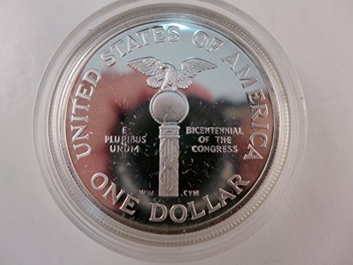 1989 United States Congressional Coin Proof Silver Dollar $1 Mint State US Mint