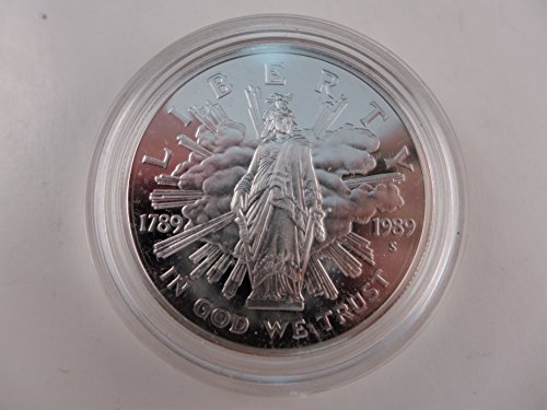 1989 United States Congressional Coin Proof Silver Dollar $1 Mint State US Mint