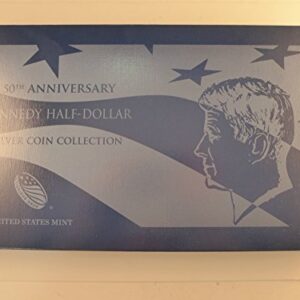 2014 50th Anniversary Kennedy Half Dollars Silver Coin Collection Uncirculated