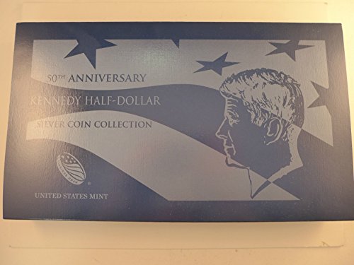 2014 50th Anniversary Kennedy Half Dollars Silver Coin Collection Uncirculated