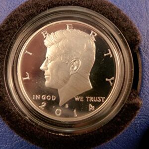 2014 50th Anniversary Kennedy Half Dollars Silver Coin Collection Uncirculated