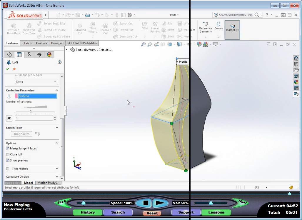 SOLIDWORKS 2016: Professional Modeling – Video Training Course