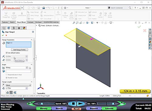 SOLIDWORKS 2016: Sheet Metal Design – Video Training Course