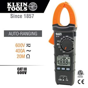 Klein Tools CL110KIT Electrical Tester / Maintenance Kit w/Clamp Meter, Continuity Tester, GFCI Tester, Line Splitter, Case, Leads, 3 x AAA