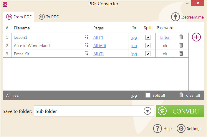 Icecream PDF Converter PRO [Download]