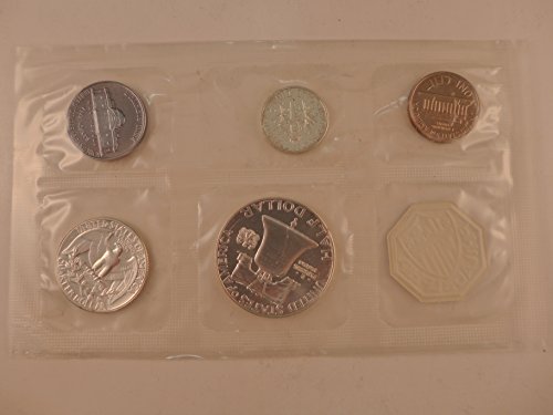 1962 US Proof Set Proof Set 5 coins Silver Mint State