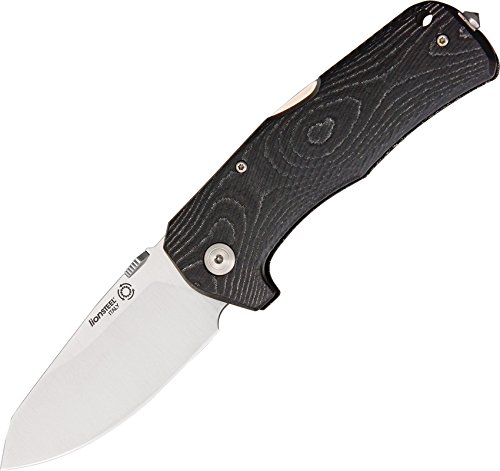 Lion Steel Knives TTM1MS TM1 Micarta Handle Satin Blade