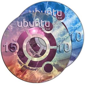 ubuntu linux 15.10 'linuxfreak edition' 2-dvd set - includes both 32-bit and 64-bit versions